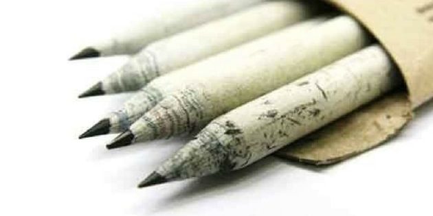 Make your mark – choose recycled paper pencils - Made Using Green